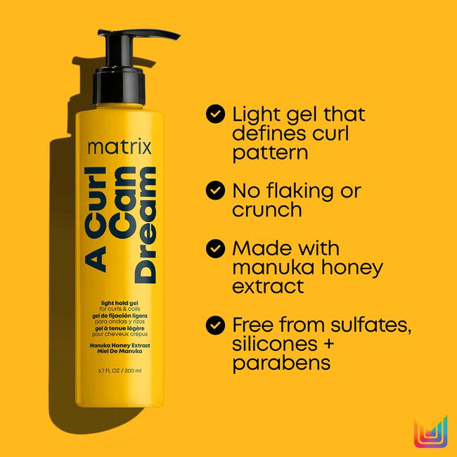 MATRIX TOTAL RESULTS A CURL CAN DREAM LIGHT HOLD GEL 200ML – Black2Blonde