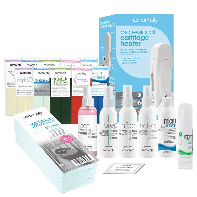 Caron Professional Cartridge Heater Single Starter Kit – Black2Blonde