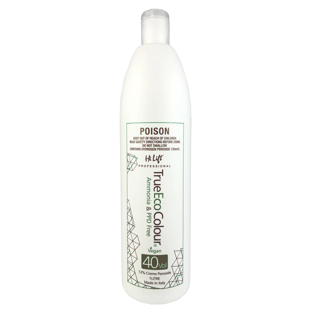 HI LIFT TRUE ECO COLOUR PEROXIDE 40VOL – Black2Blonde